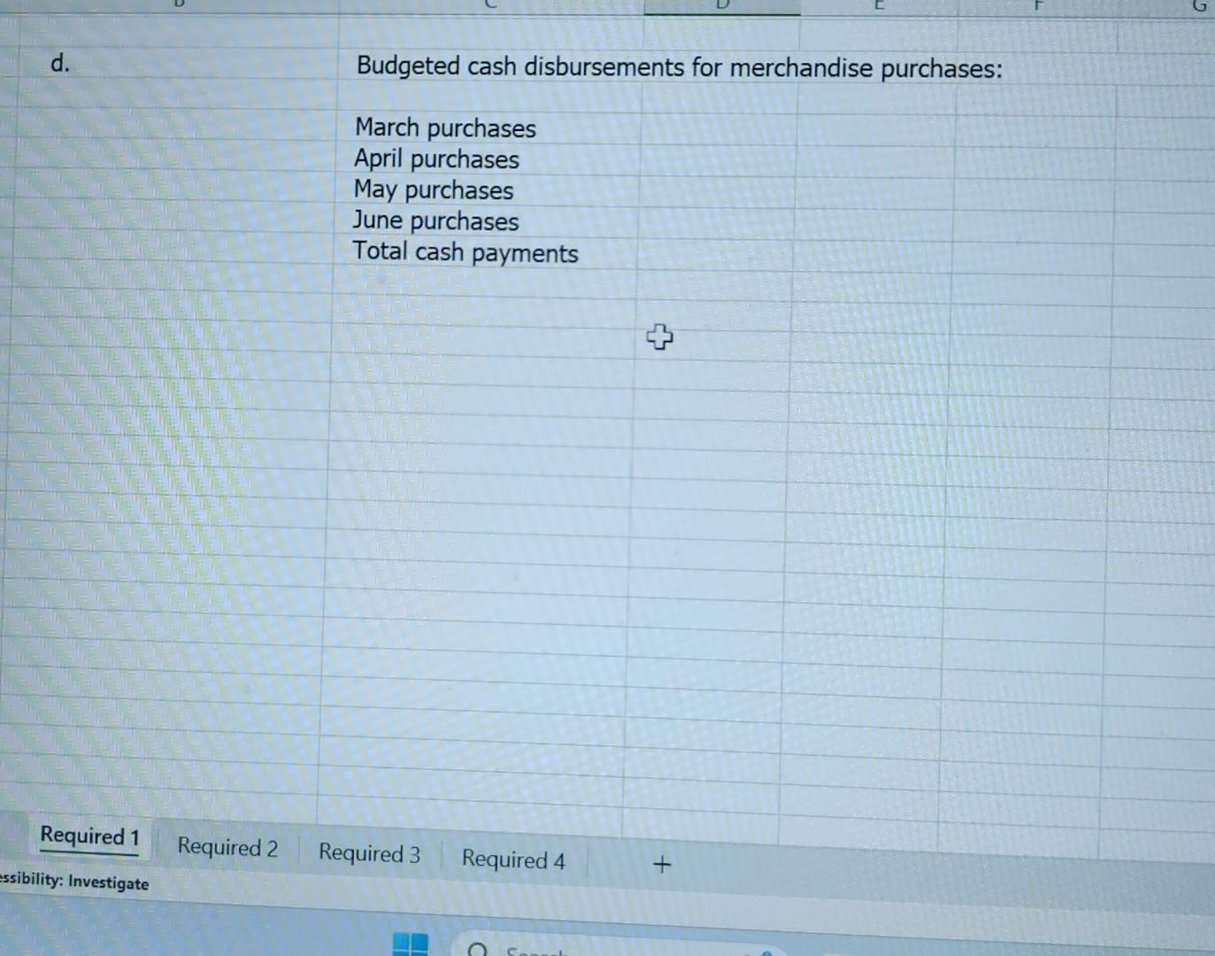 Schedule of expected cash collections: February sales | Chegg.com