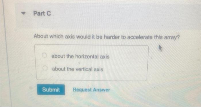 Solved calculate the moment of inertia of the array of point | Chegg.com