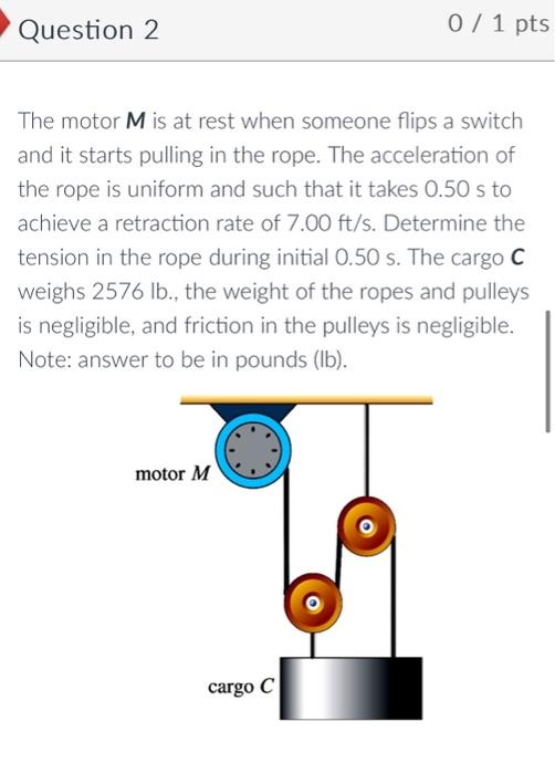Solved The motor M is at rest when someone flips a switch | Chegg.com