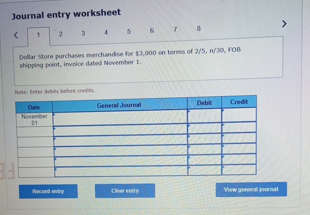 Solved Exercise 4-12 (Algo) ﻿Recording purchases, sales, | Chegg.com