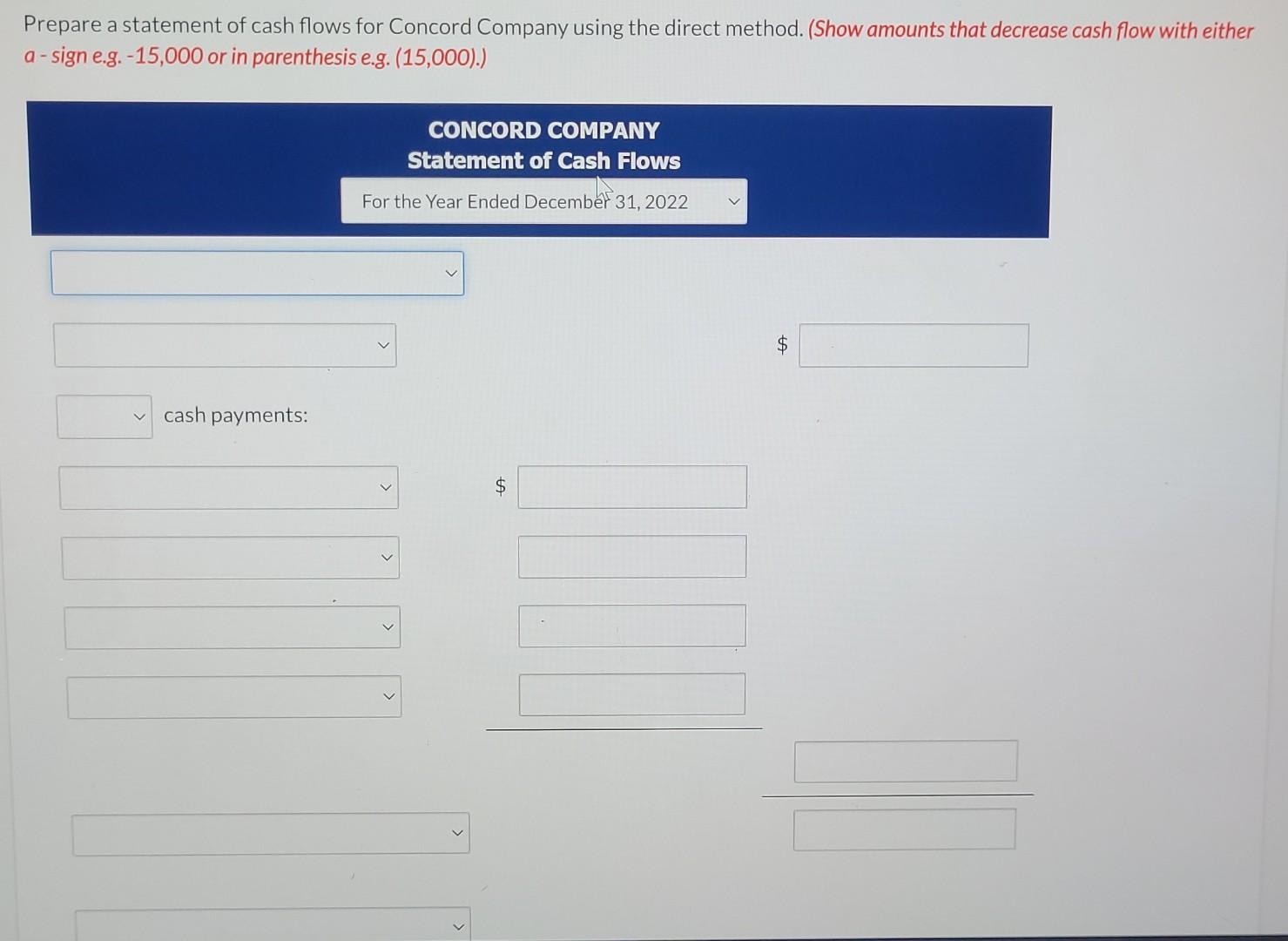 Solved Presented here are the financial statements of | Chegg.com