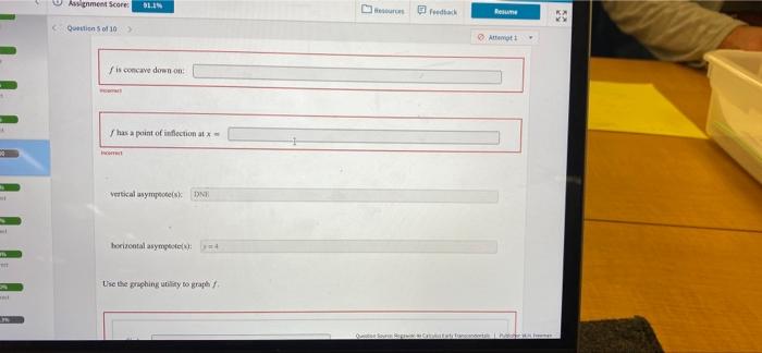 Solved Question of 10 > Amt Identify the domain of the | Chegg.com