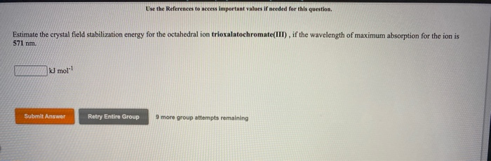 Solved [Review Toples) [References) Use the References to | Chegg.com