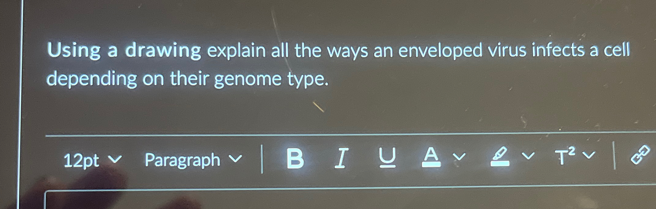 Solved Using a drawing explain all the ways an enveloped | Chegg.com