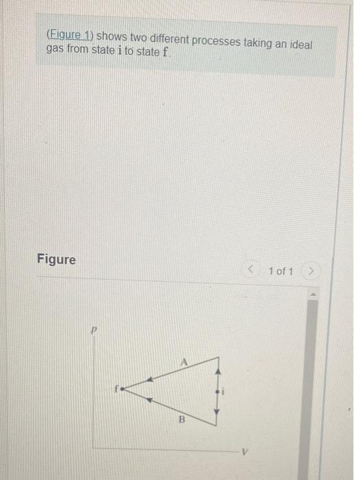 Solved (Figure 1) shows two different processes taking an | Chegg.com