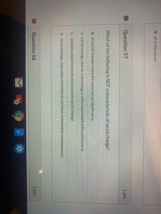 Solved all of the above Question 57 Which of the following | Chegg.com
