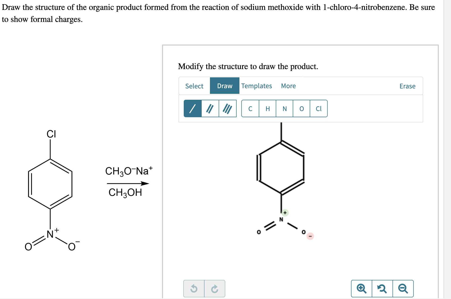 Solved Draw the structure of the organic product formed from | Chegg.com