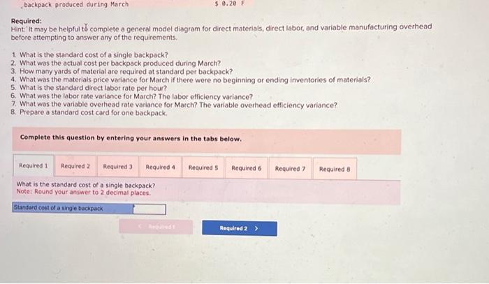 Solved Problem 10-16 (Algo) Comprehensive Variance Analysis | Chegg.com