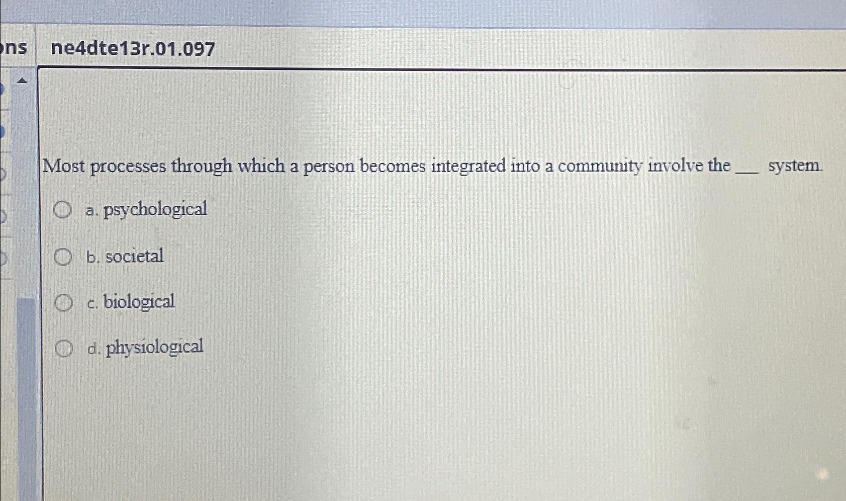 Solved ne4dte13r. 01.097Most processes through which a | Chegg.com