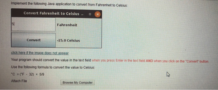 Solved Implement the following Java application to convert | Chegg.com