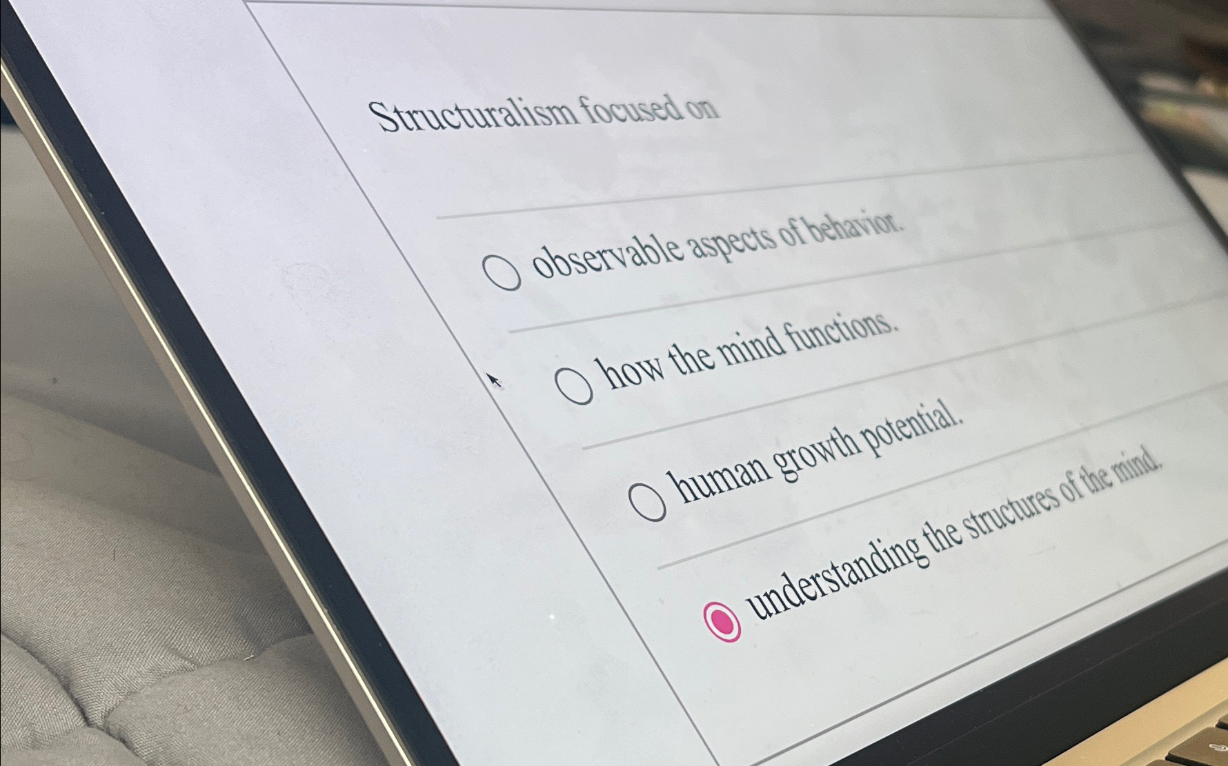 Solved Structuralism focused onobservable aspects of | Chegg.com