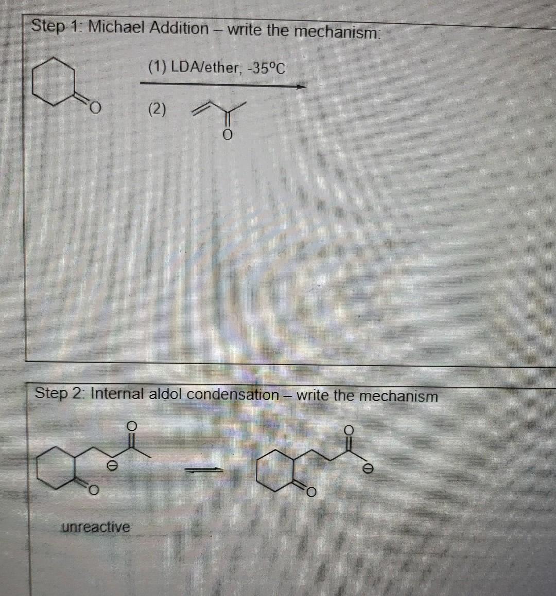 Solved Write the mechanism of the following reaction (1) | Chegg.com