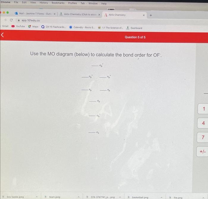 Solved Use the MO diagram (below) to calculate the bond | Chegg.com