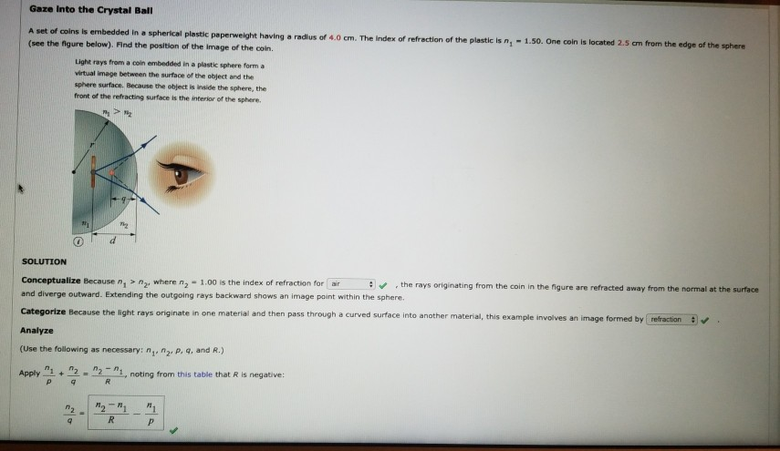 Solved Gaze Into the Crystal Ball A set of coins is embedded | Chegg.com