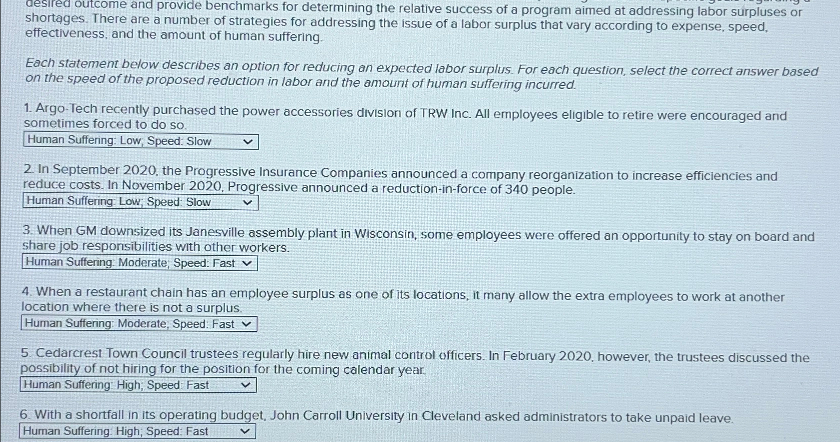 Solved desired outcome and provide benchmarks for | Chegg.com