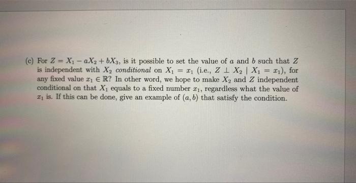 Solved 3 [multivariate Gaussian] Assume We Have The
