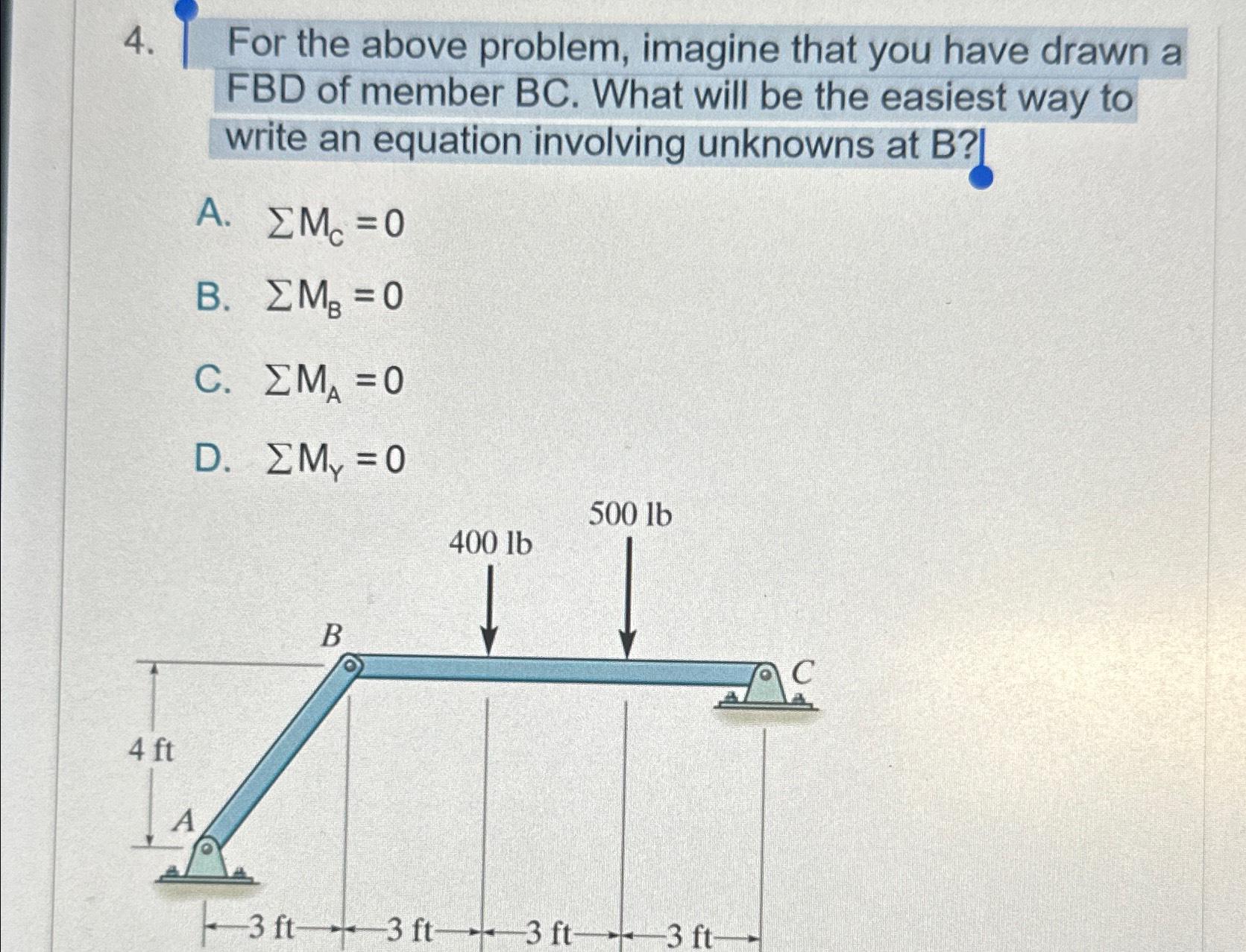 Solved For the above problem, imagine that you have drawn a | Chegg.com