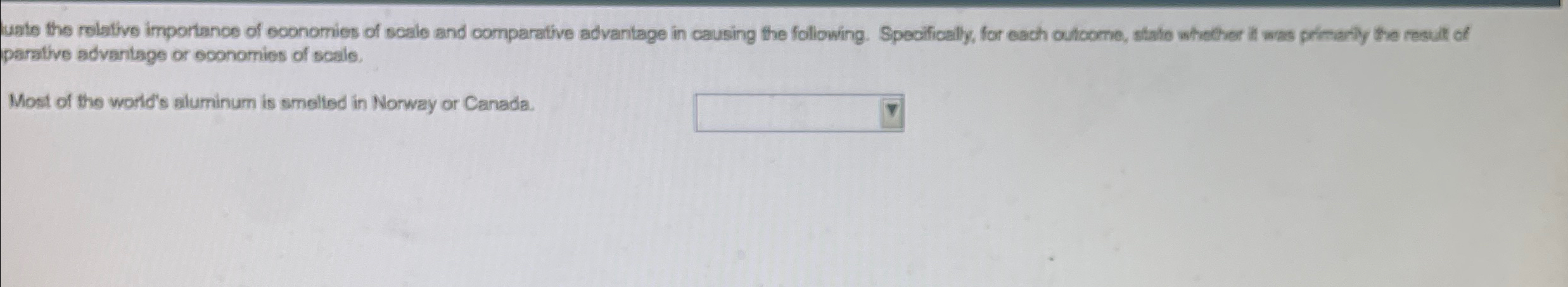 Solved uate the relafive importance of oconomies of scale | Chegg.com