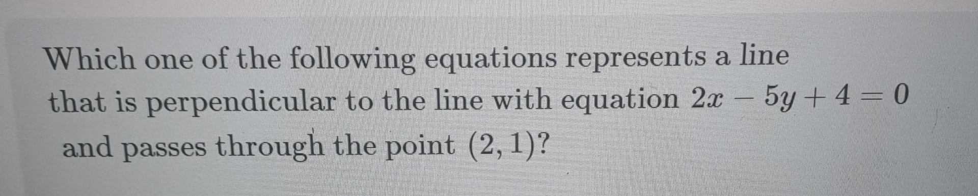 Solved Which one of the following equations represents a | Chegg.com