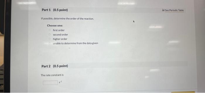 Solved 05 Question (1 point) Hydrogen peroxide (H2O2) | Chegg.com