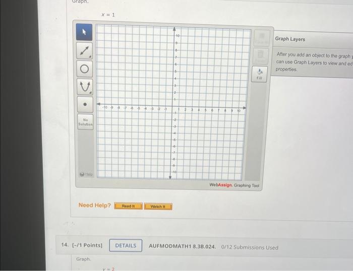 Solved y=−x+7y=x−2y=54x−6 Graph Layers Afteryou add an | Chegg.com