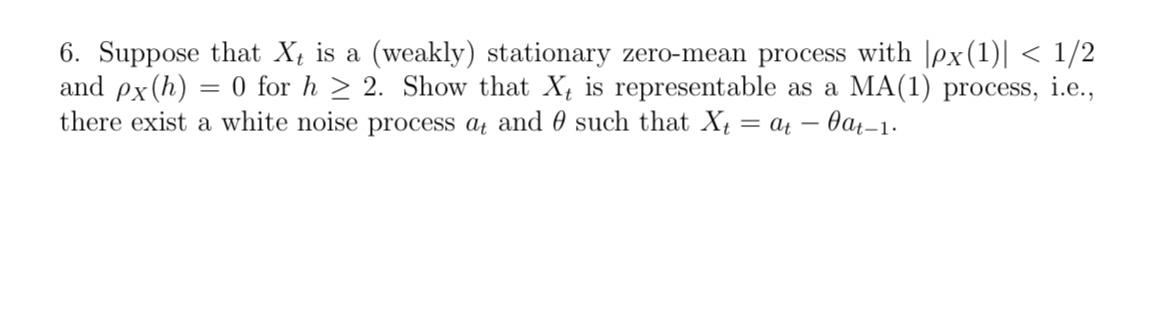 Solved Suppose that xt ﻿is a (weakly) ﻿stationary zero-mean | Chegg.com