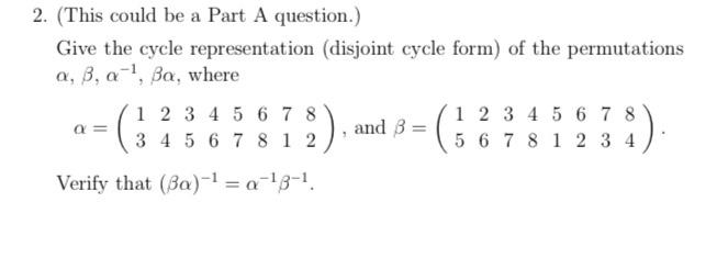 Solved 2. (This could be a Part A question.) Give the cycle | Chegg.com