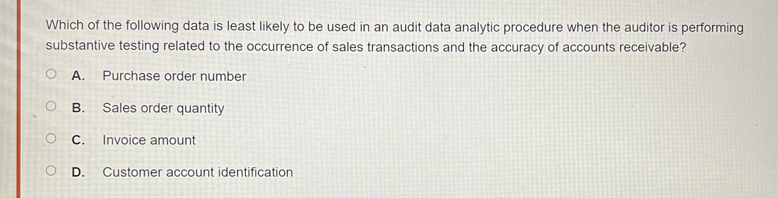 Solved Which of the following data is least likely to be | Chegg.com