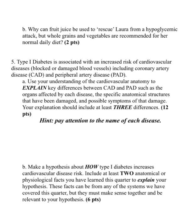 Solved Part 4: Diagnosis & Treatment The BMP results and | Chegg.com