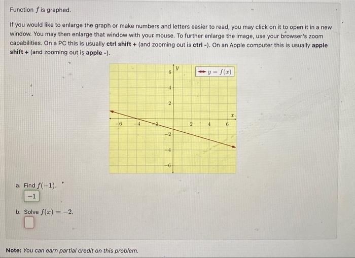 Solved If you would like to enlarge the graph or make | Chegg.com