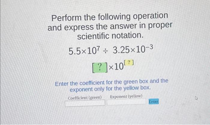 Solved Perform the following operation and express the | Chegg.com