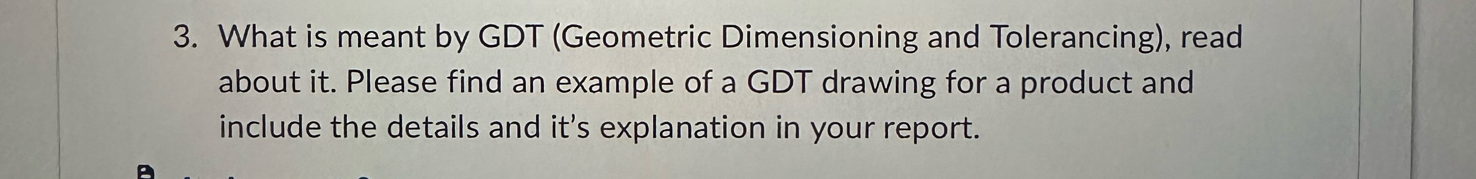 Solved How to solve...What is meant by GDT (Geometric | Chegg.com