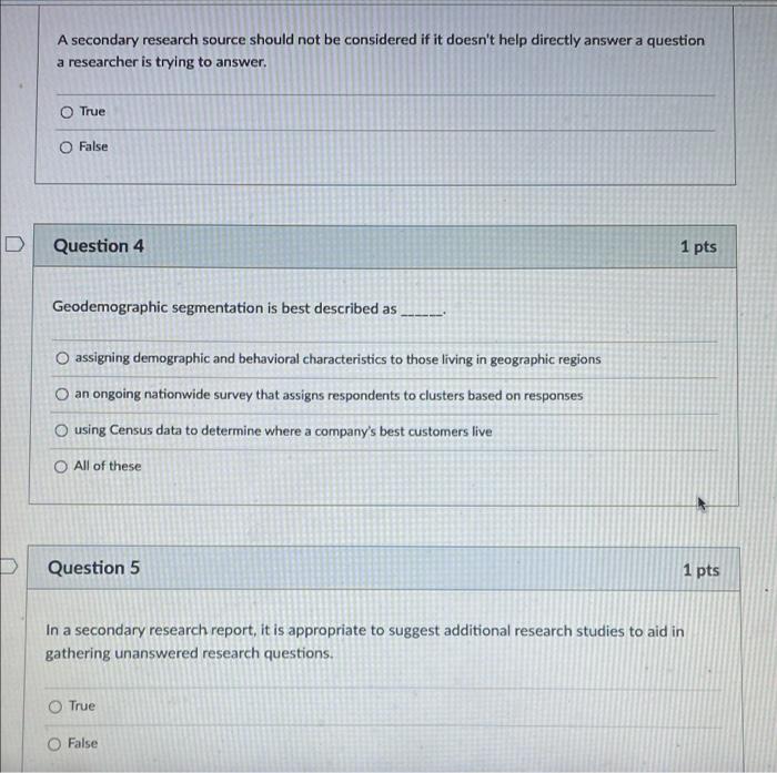 Solved IPS Sources of internal secondary research include | Chegg.com
