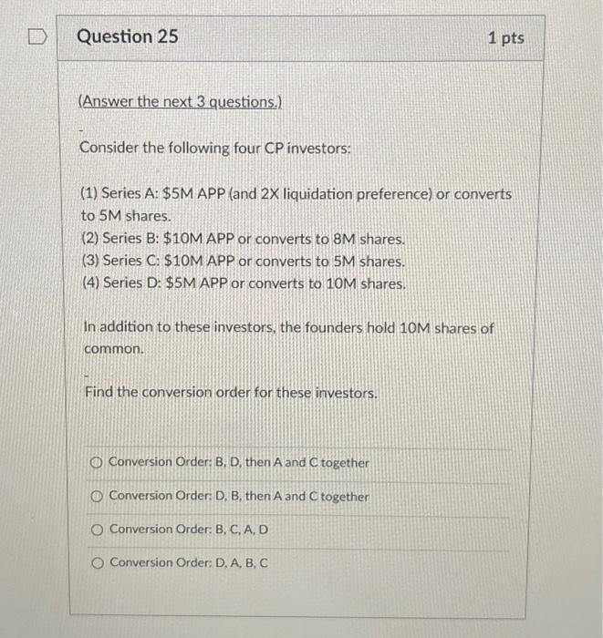 Solved (Answer the next 3 questions.) Consider the following | Chegg.com
