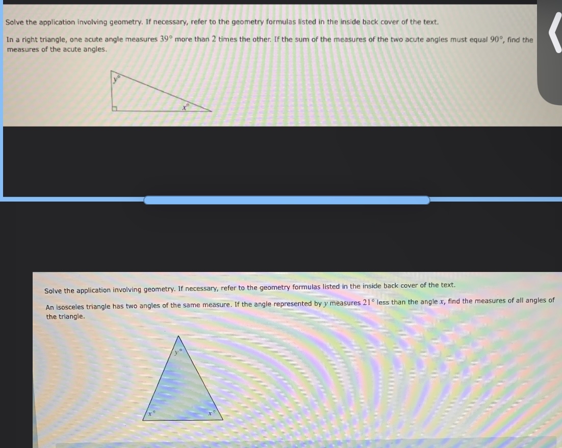 Solved Solve the application involving geometry. If | Chegg.com