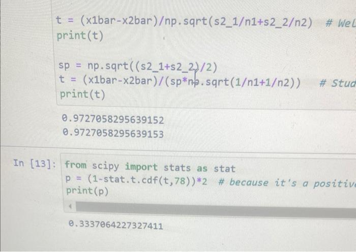 Solved hi can you explain the 78 used in the cdf command and | Chegg.com