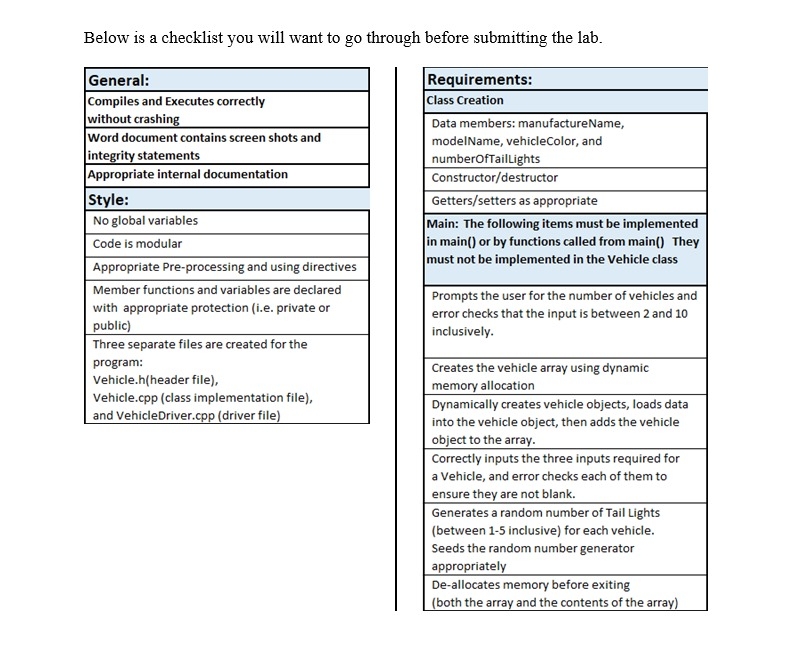 Solved To solve this you must include three separate files | Chegg.com