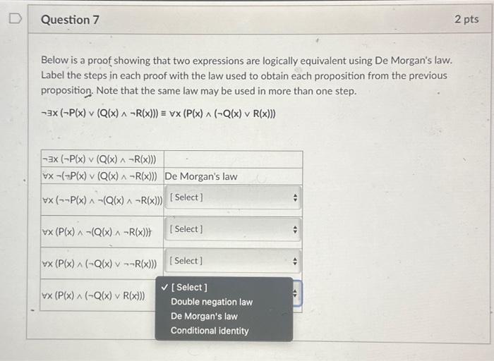 Solved Apply De Morgan's law to the expression to obtain an | Chegg.com