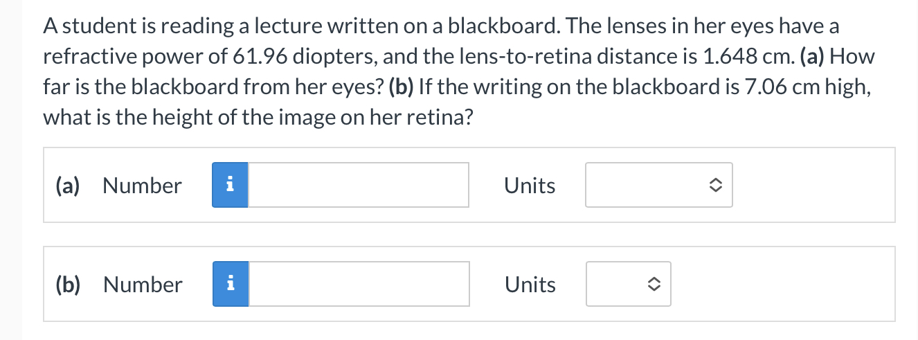 Solved A student is reading a lecture written on a | Chegg.com