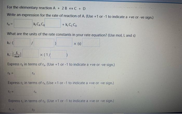 Balance the equation below by filling in values. | Chegg.com
