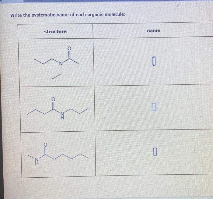 Solved List each substituent on the main chain of this | Chegg.com