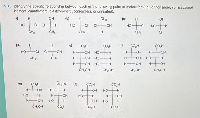 Solved 3 Identify the specific relationship between each of | Chegg.com