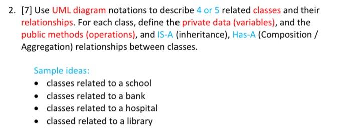 Solved [7] Study the following six sort algorithms, pick two | Chegg.com