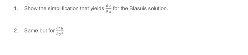 Solved Show the simplification that yields deludelx ﻿for the | Chegg.com