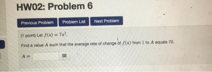 Solved HW02: Problem 10 Previous Problem Problem List Next | Chegg.com