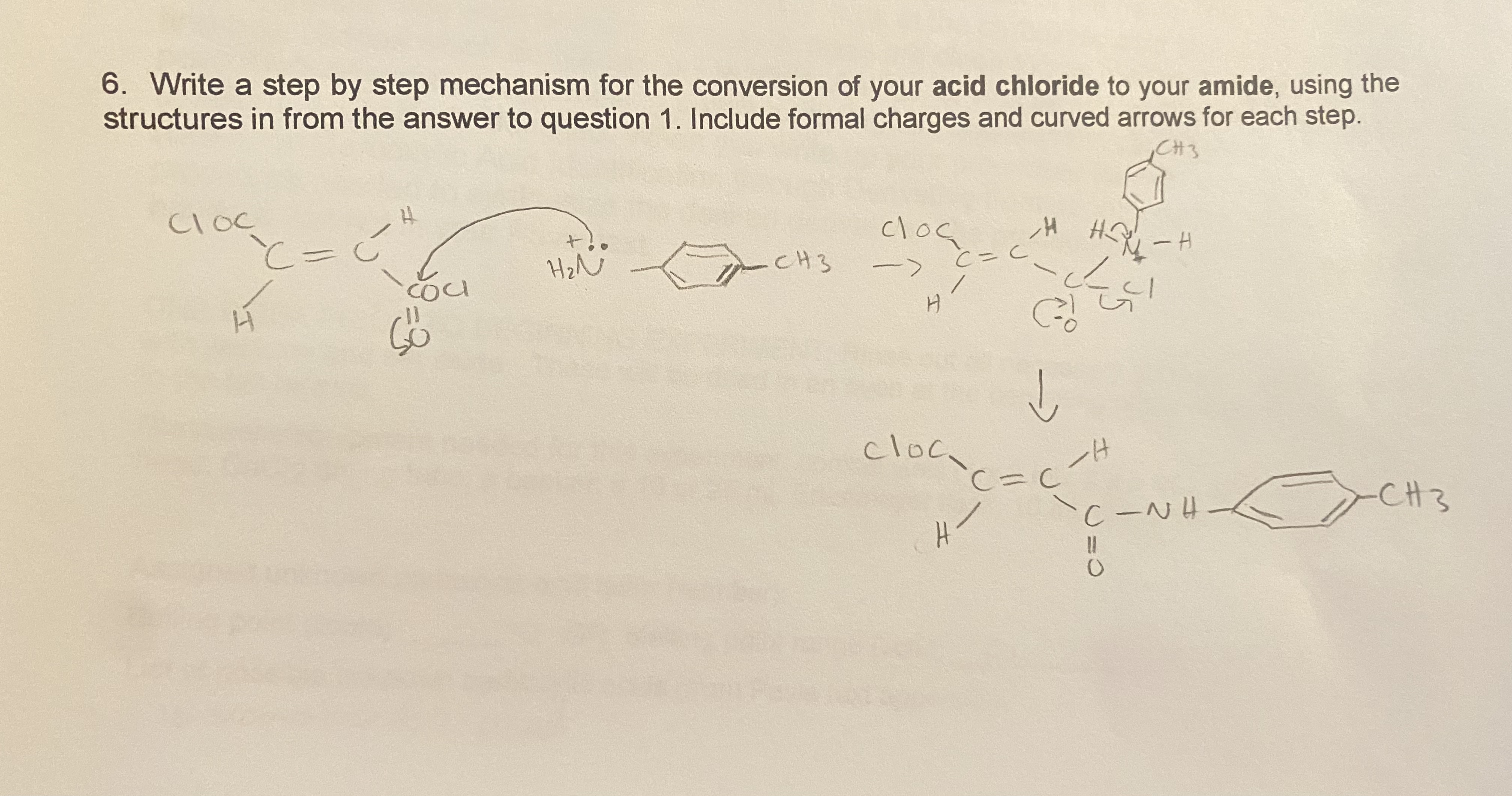 Solved Write a step by step mechanism for the conversion of | Chegg.com