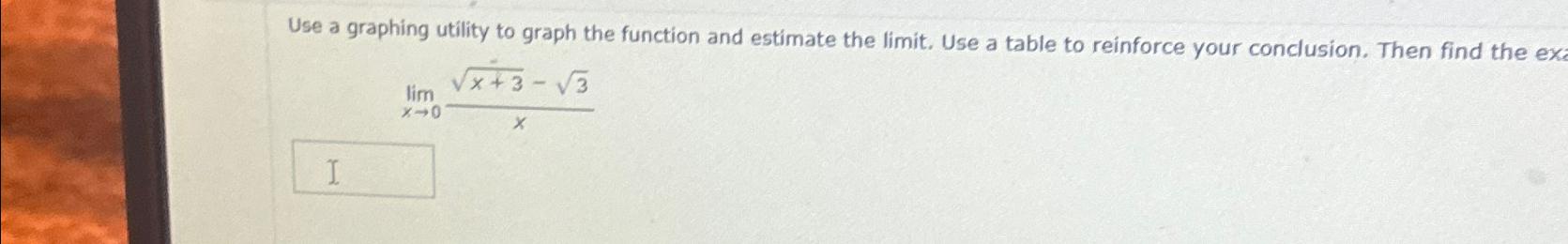Solved Use a graphing utility to graph the function and | Chegg.com