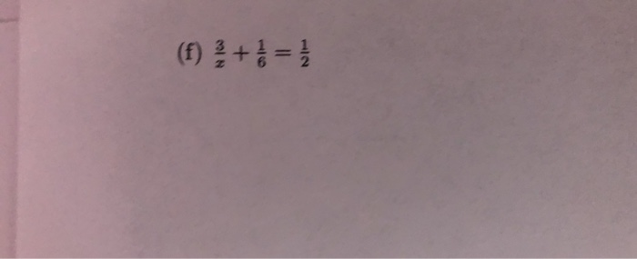 Solved (6) += = | Chegg.com