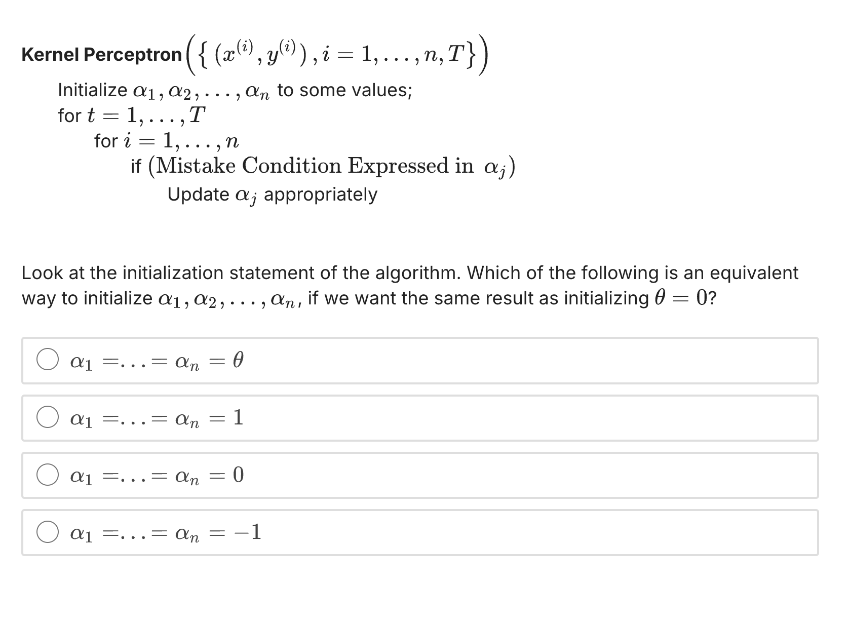 Solved Kernel Perceptron | Chegg.com