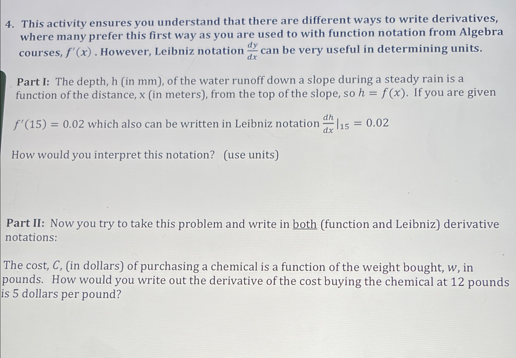 Solved This activity ensures you understand that there are | Chegg.com